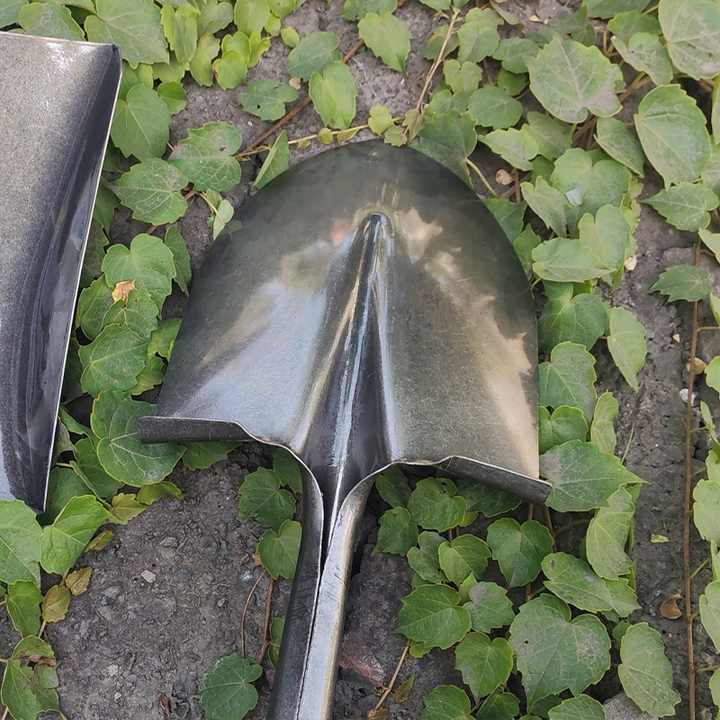 Farm Tools Custom Garden Steel Spade with Long Wooden Handle square ...