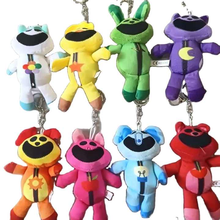 Linda New Smiling critters scary smiling animal series doll keychain ...