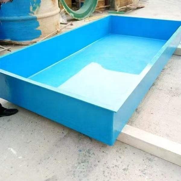 FRP Fish tank Smooth Surface Square Shape FRP Fish Tank Non-toxic ...