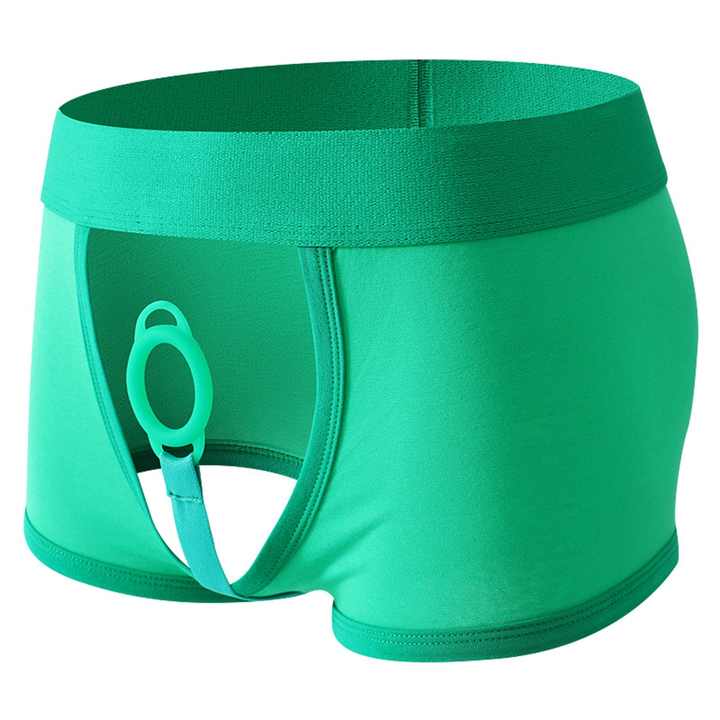 Comfort Trans Briefs Boxers Men's Silicone Ring O-Ring Low Rise