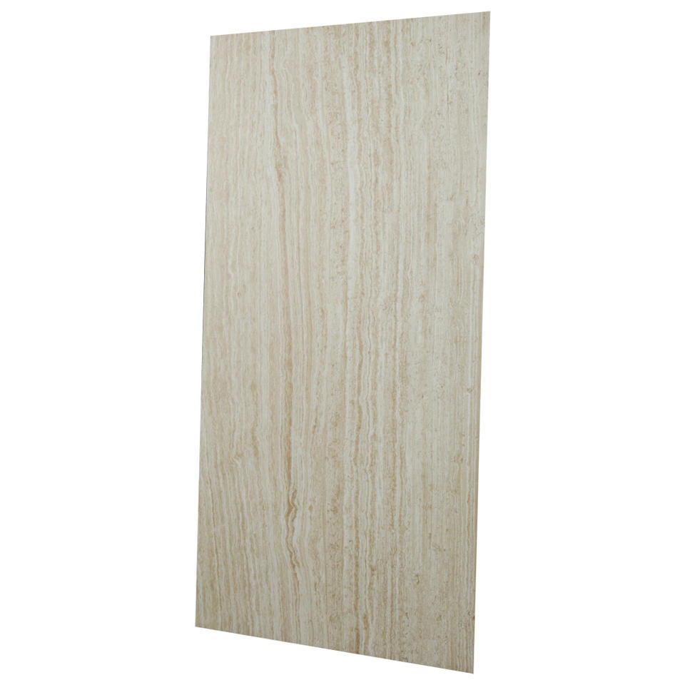 Boutique Travertine Wall Tile Flexible Stone Effect Stain Resistant 600 ...