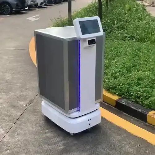 AMR AGV Chassis Robot Chassis Bearing 300KG Battery Delivery Robot ...