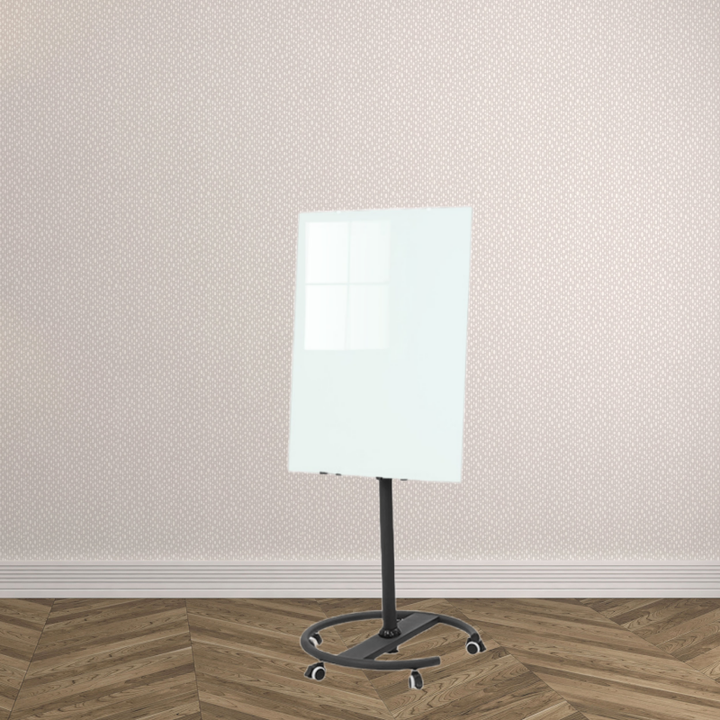 Mobile Whiteboard on Wheels with Locking Casters Double Sided Magnetic ...