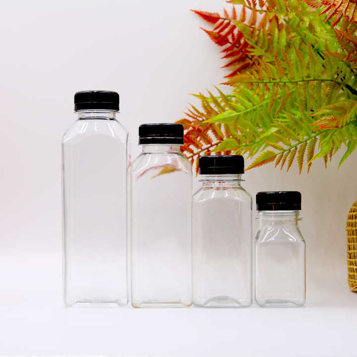 Food Grade PET Bottles - Ideal for Juice and Milk Packaging