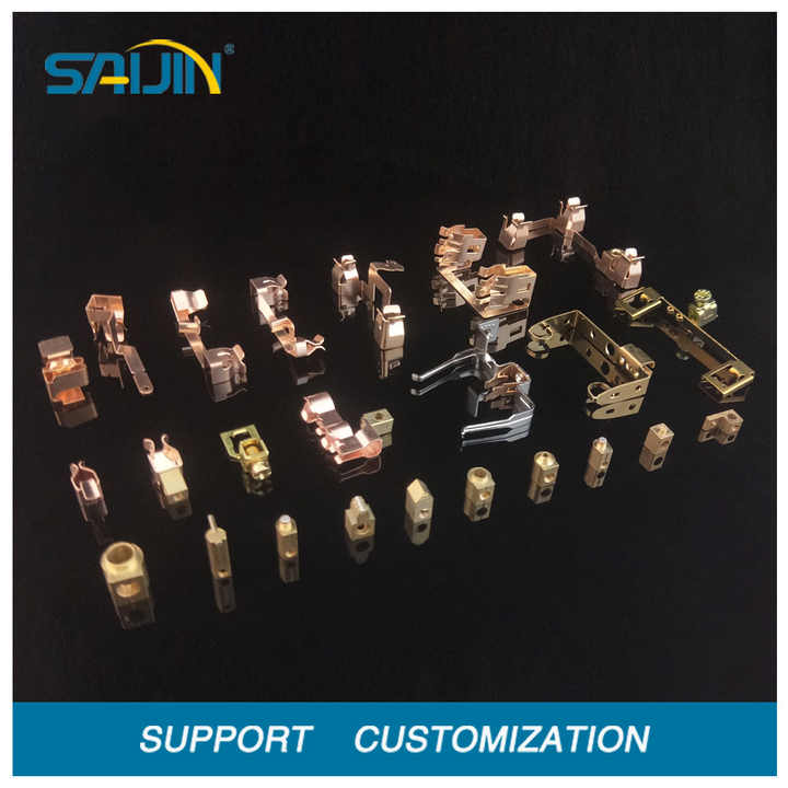 Custom Electrical Brass Copper Contact Part Brass Socket Contact ...