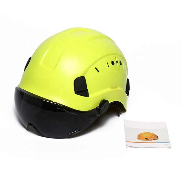 Wejump CE ANSI ABS PPE Safety Helmet WIth Earmuff For Mountaineering ...