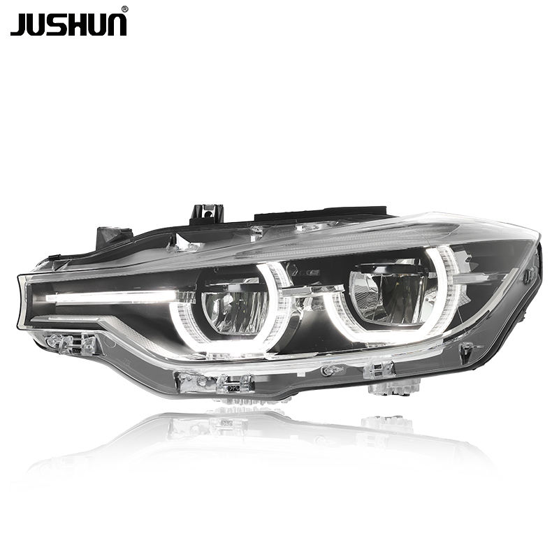 JUSHUN Dual Color LED Headlight for BMW 3 Series F30 F35 2013-2019 ...