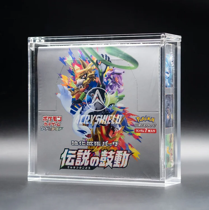 pmma Japanese Pokemon display case Pokemon Booster Box For High Class ...