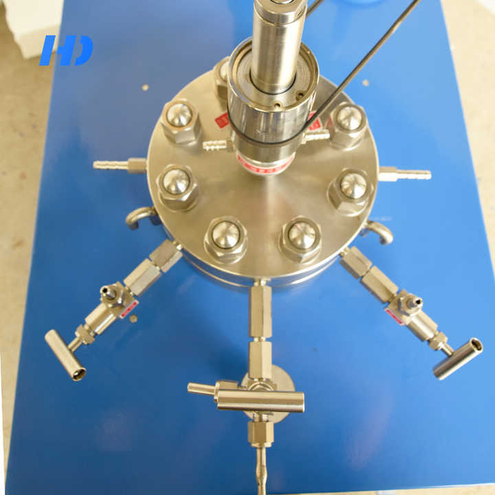 High Pressure Reactor Vessel with Safety Valve and Relief Device for ...