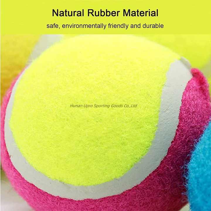 Wholesale Custom Logo Natural Rubber Training Tennis Balls