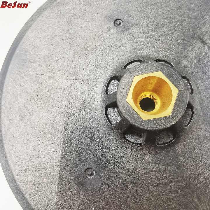 Black PPO Impeller - Durable Water Pump Accessories