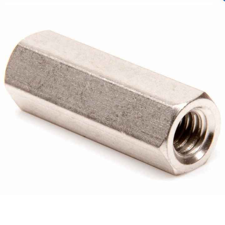 M5 M6 M8 M10 M12 DIN6334 Stainless Steel Long Hex Rod Long Coupling ...
