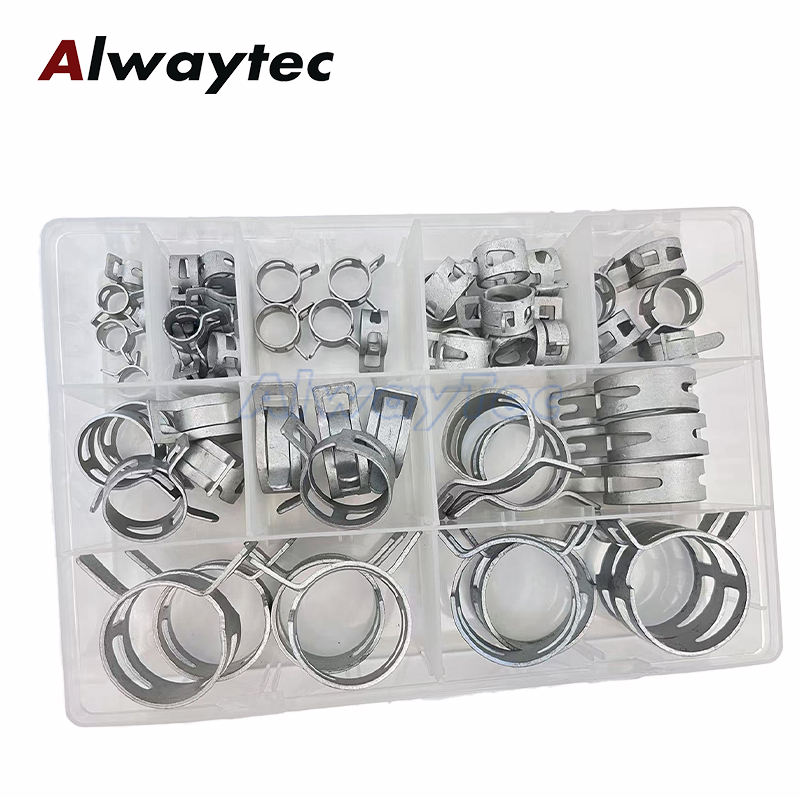 Worm Hose Clamp 8mm 10mm 13mm 14mm 18mm 21mm Adjustable Stainless Steel ...