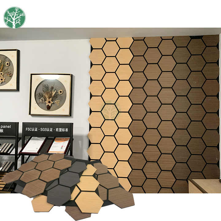 Hexagon Wall Panel Enhance Your Space with Acoustic Design| Alibaba.com