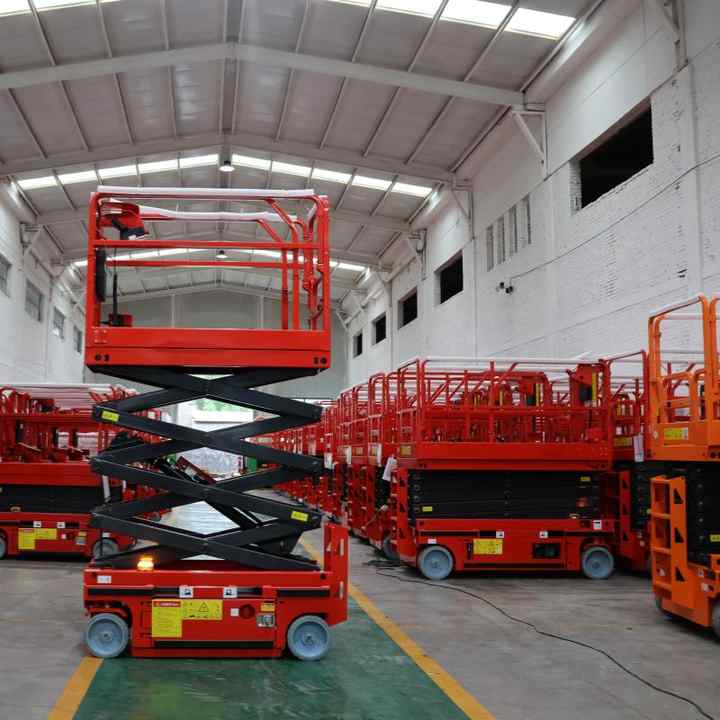 6m 8m 10m 12m Towable Lift Hydraulic Manlift Skylift Mobile Wheel ...