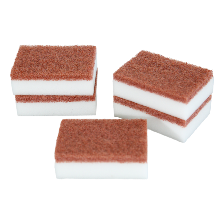 Eco-Friendly High-Density Polyester Scouring Pad Sponge Multifunction ...