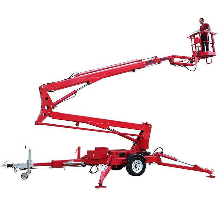Towable Hydraulic Cherry Picker - Versatile Lift Solutions