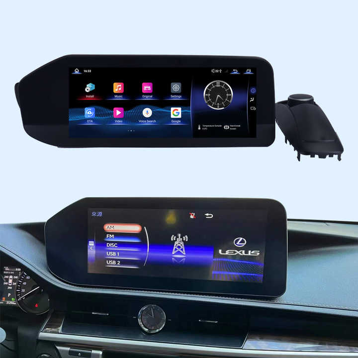 Android Car Head Unit Built-In GPS Touch Screen CD Player Handsfree 1 ...