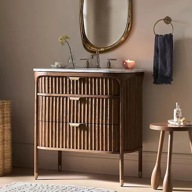 How to Choose a Bathroom Vanity Curved Semi Circle Single Baroque