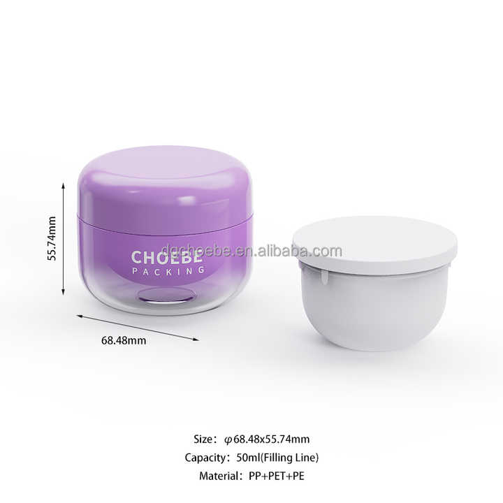 Choebe Custom Luxury Plastic Bottle Eye Shadow Palette