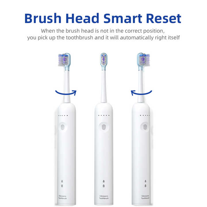 Deep Clean Sonic Toothbrush Wave Electric Toothbrush Wholesale Rechargeable Pressure Sensor ...