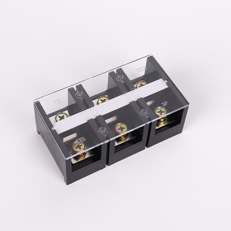 High Current Terminal Block TC STB-1003 - 100A 3P 600V