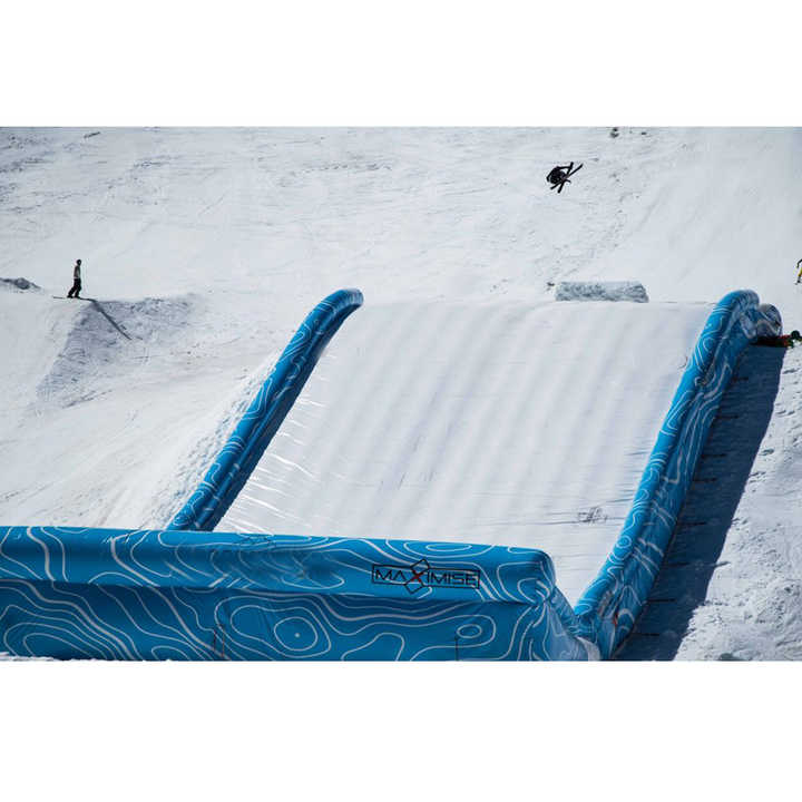 Big Inflatable BMX Landing airbag Ramp on Sale for Outdoor Skiing Stunt ...
