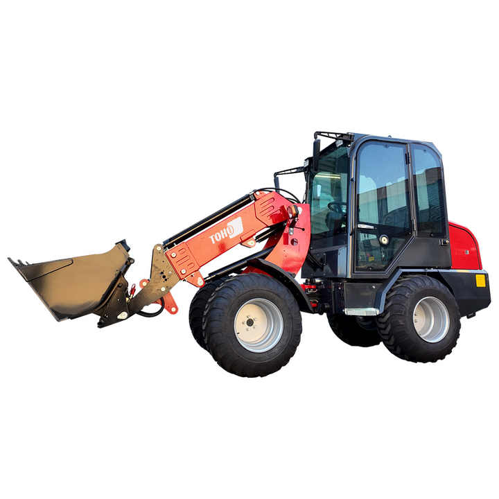 TOHO TH220T Telescopic Loader Compact Loader Rotating 4X4 Telehandlers ...