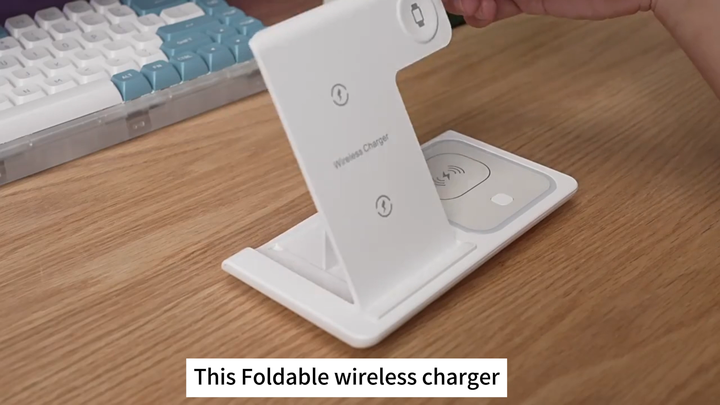 Foldable LED 3 in 1 Charging Station - Universal Support