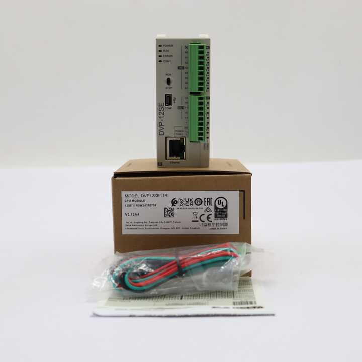 Original Stock Delta PLC DVP12SE11R Programmable Logic Controller and PAC Dedicated Controllers ...