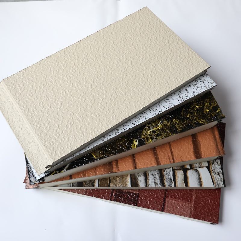 Polyurethane Foam Steel Sandwich Panel 16mm Heat Insulation Eco ...