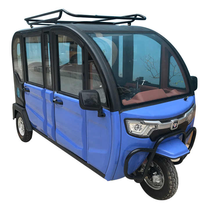 Enclosed 3-Wheel Electric Tricycle for Adults - 60v Trike