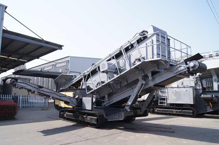 MONDE Heavy Duty Mobile Screening Plant Unit Price Tracked Vibrating ...