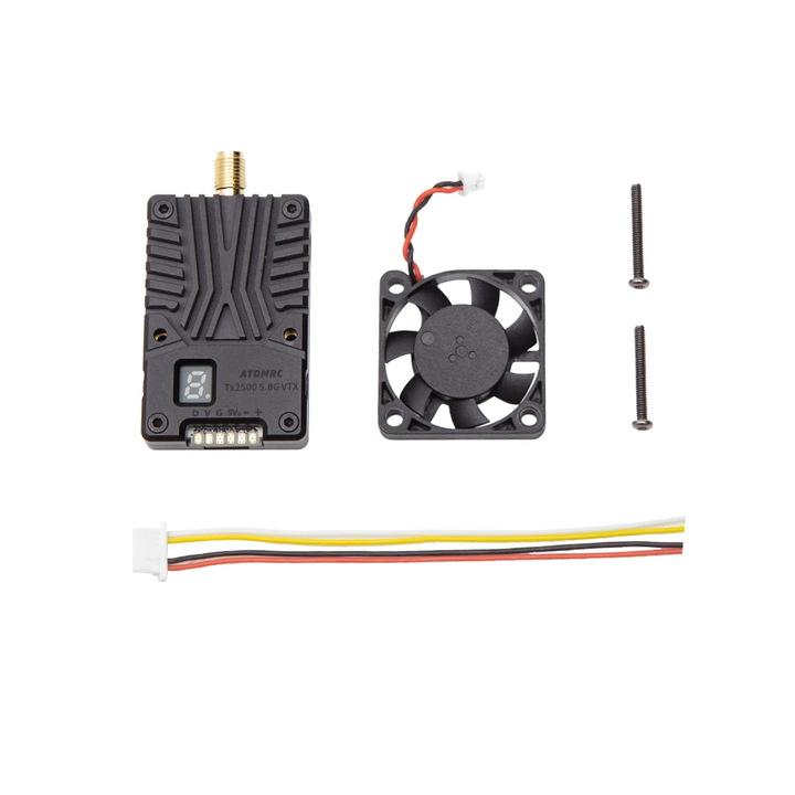 SKYZONE ATOMRC TX2500 5.8G VTX Antenna Video Transmitter shell 2.5W Dissipation Structure Support 5G