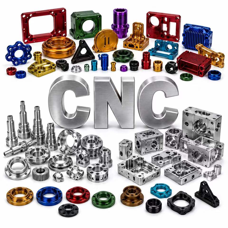 Custom CNC Machining Parts Aluminum Stainless Steel 5-Axis Precision ...