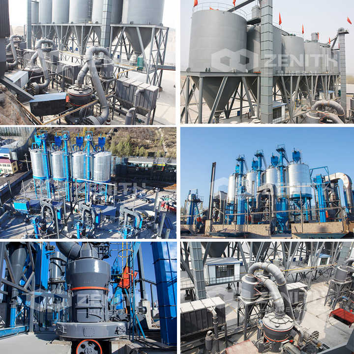 100 Ton Per Day Limestone Powder Production Line Shanghai Zenith Hot ...