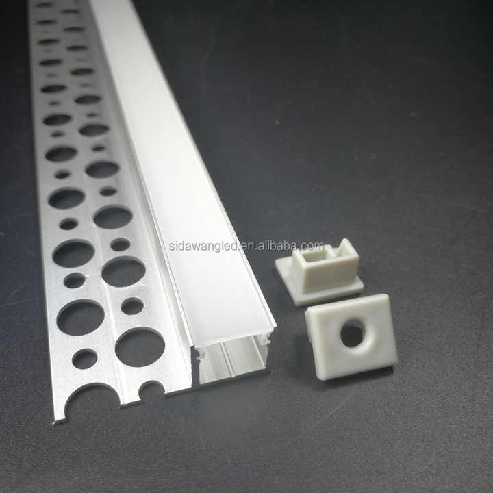 SDW056 Marble Edge LED Strip Light Diffuser & Bathroom Vanity Lighting