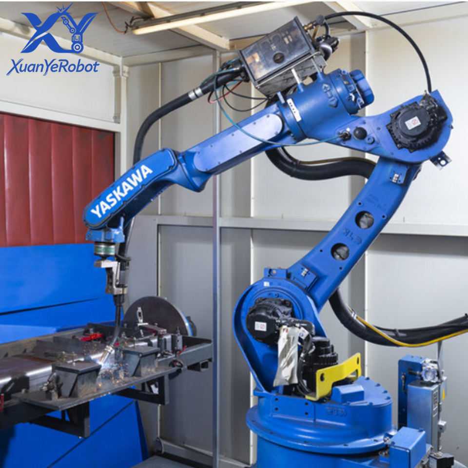 Custom Robotic Welding Solution Modular Fixtures Dual-Robot Coordinated ...