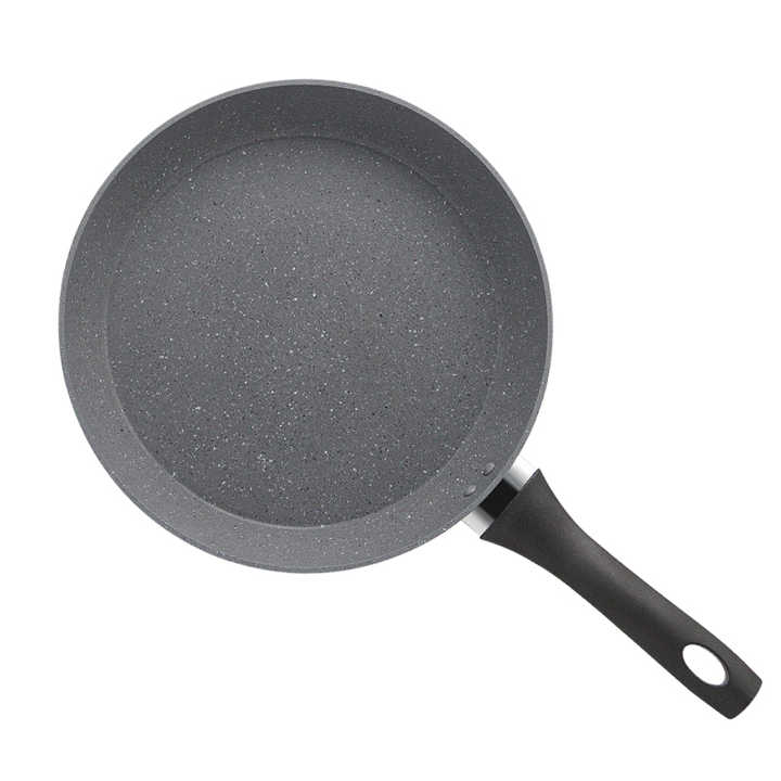 Customized Aluminum Non Stick Frying Pan with Lid