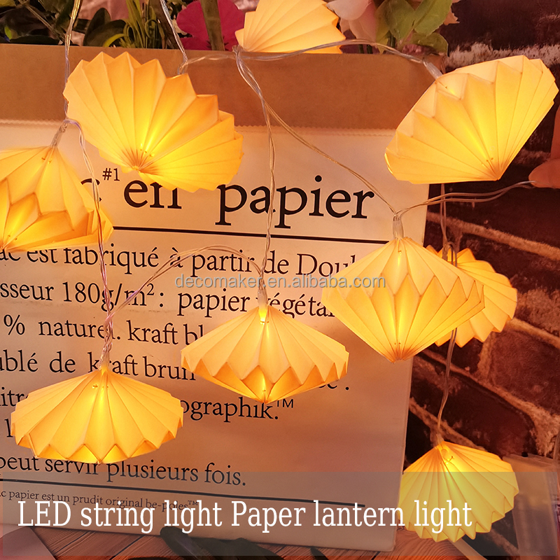 DM22047 Paper lantern led string light-Taizhou Deco-Maker Arts and ...