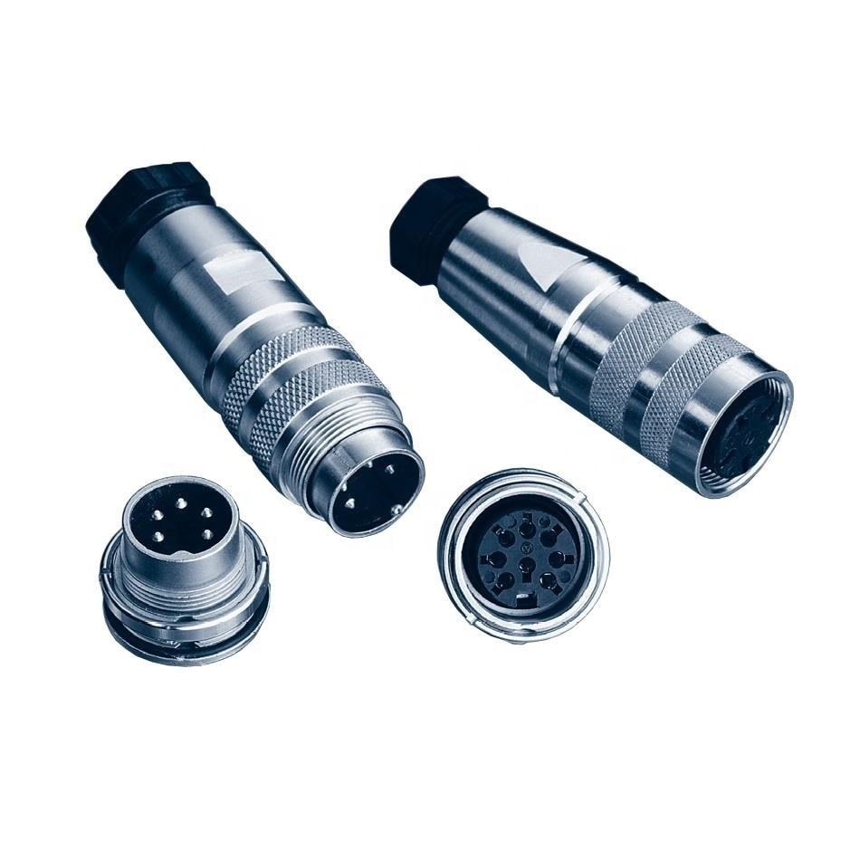 C091-31K006-101-2 Circular DIN Connectors MALE CABLE CONNECTOR 6 WAY ...