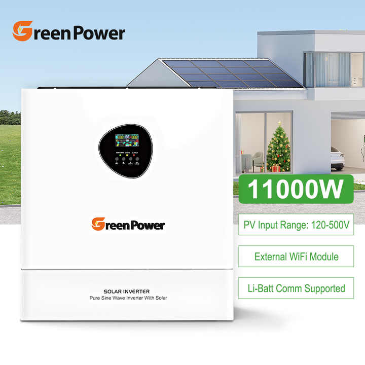 6.2kw 11kw Off Grid Solar Hybrid Inverter 48vdc 6200w Single Phase 11000w 5kv Solar Panel ...