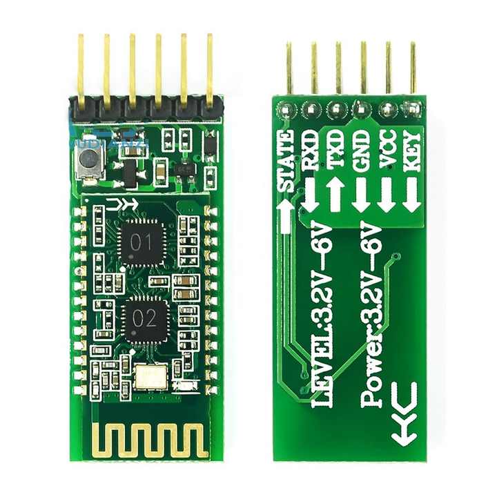 HC-02 Dual-Mode Wireless Transceiver Slave Module Compatible with HC 05 ...