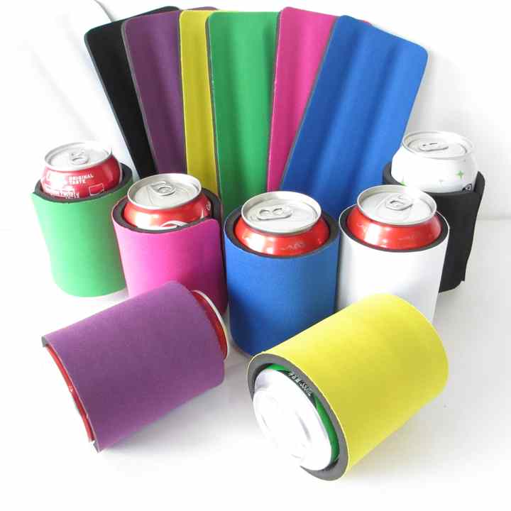 Custom Sublimation 5mm Blank Neoprene Slap Wrap Can Cooler