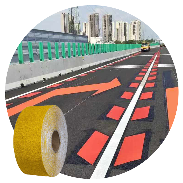 Adhesive Reflective Road Marking Tape Enhanced Safety Visibility Custom ...