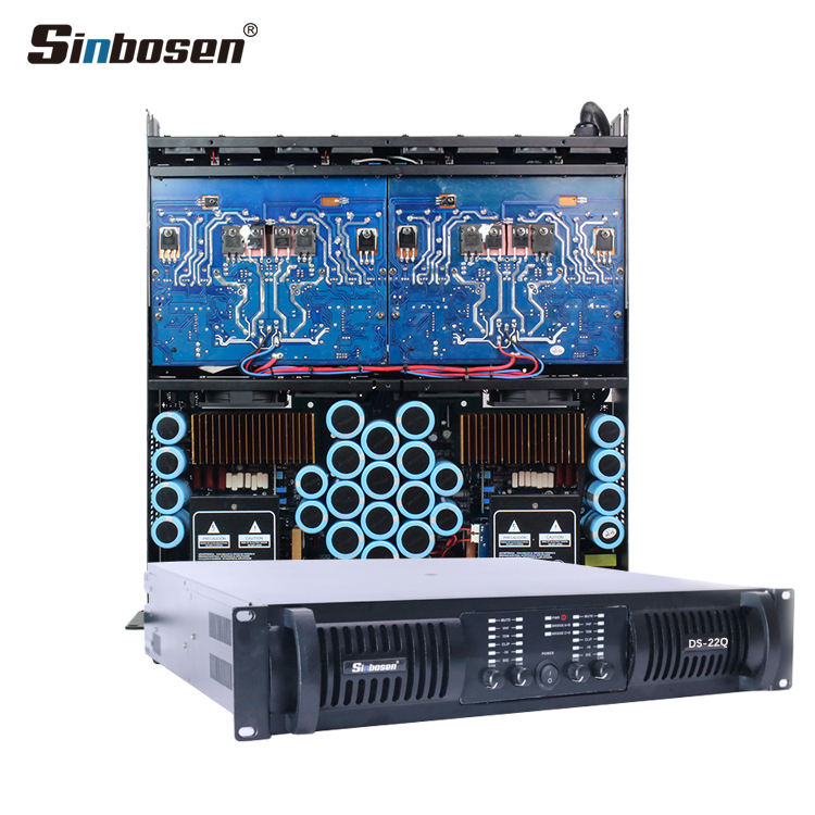 Professional 4 Channel Audio Amplifier for Stage Performance - 2500W ...