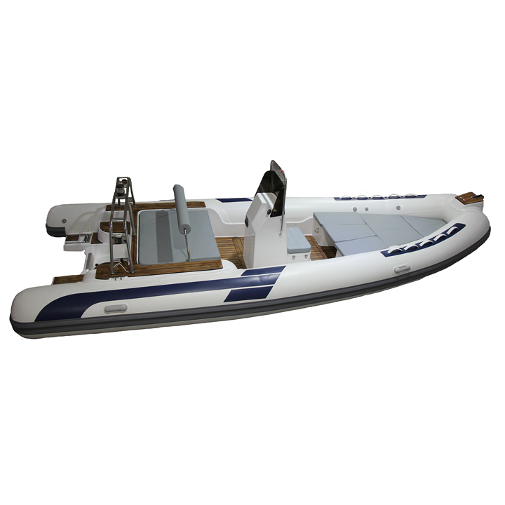 Luxury 20ft RIB Boat - Durable Fiberglass Hull & PVC Inflatable