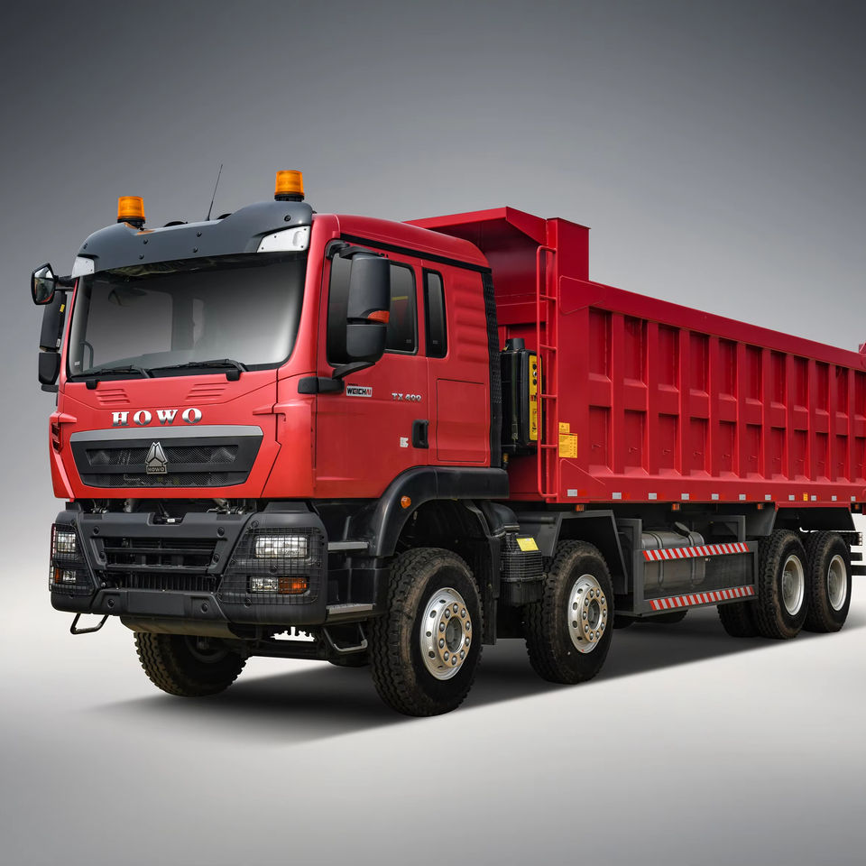 New Sinotruk HOWO Heavy Truck 340---400HP 8X4 10 Wheeler Tipper Dump ...