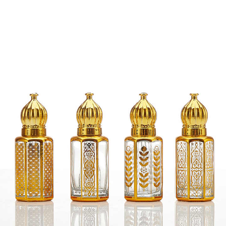 Perfume Oil Roll on Bottle 12 Ml Design 6ml Empty Crystal Luxury 3 Ml ...