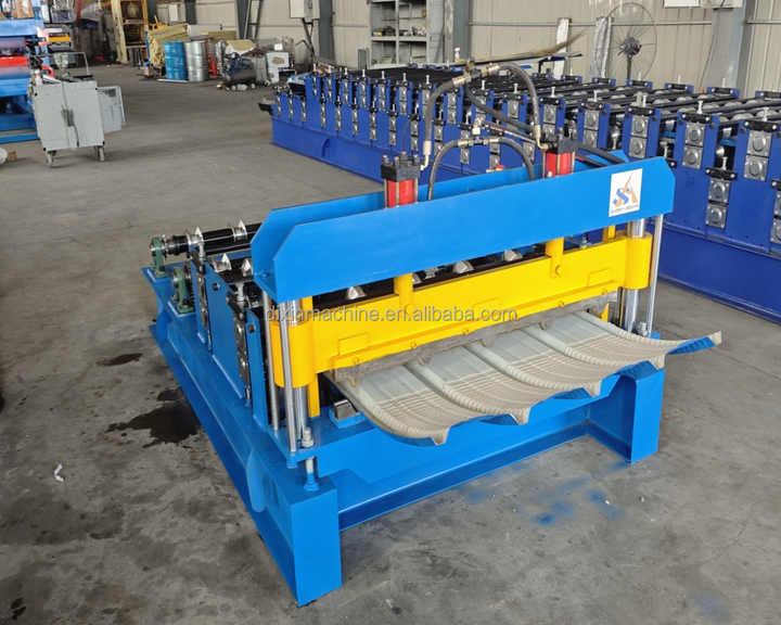 Metal Tr4 Roofing Sheet Crimping Machine Hydraulic Curving Machine ...